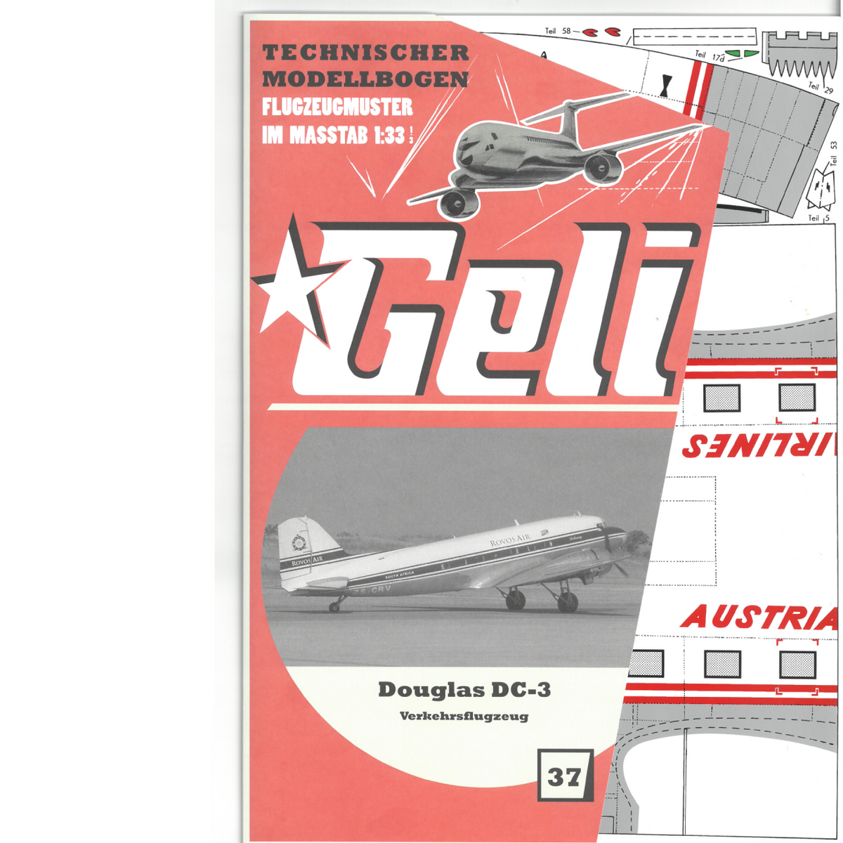 Douglas DC-3 – Geli-Modellbau