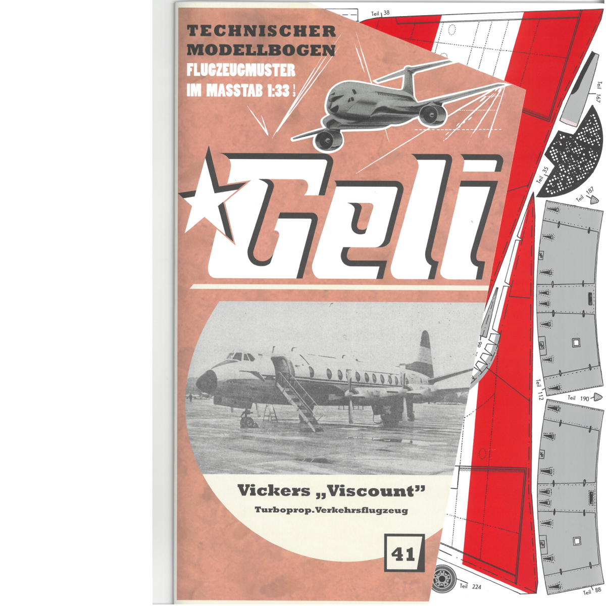 Vickers Viscount – Geli-Modellbau