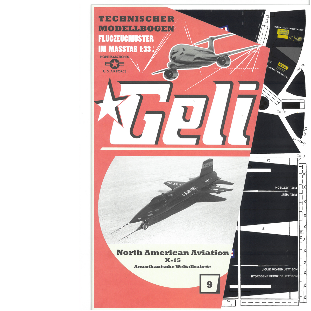 North American X-15 – Geli-Modellbau