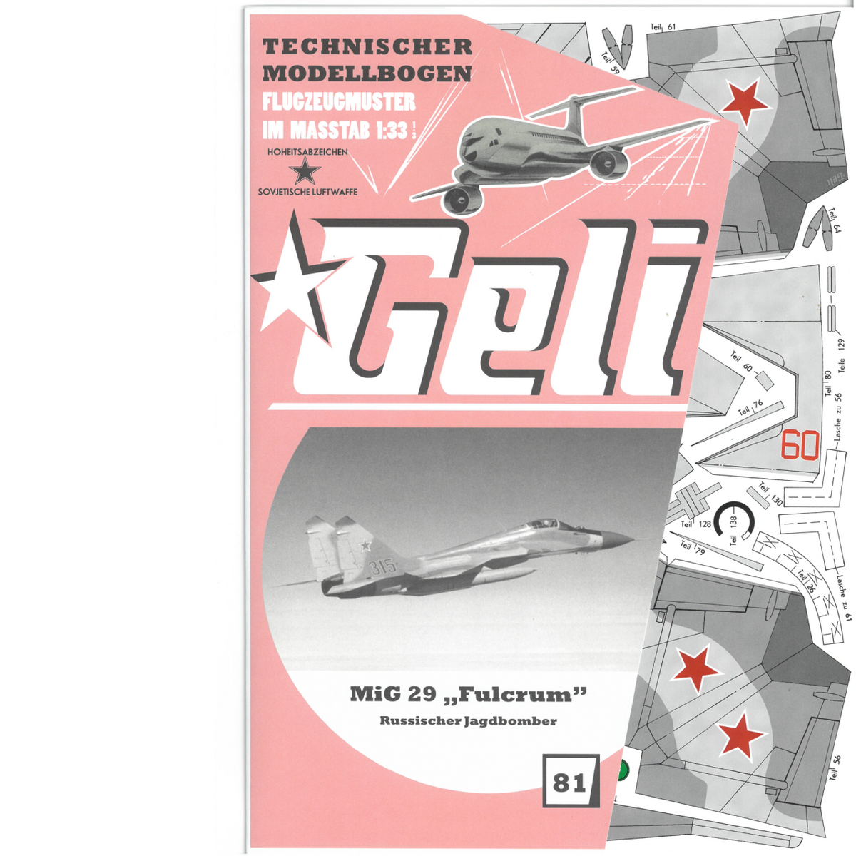 MiG-29 „Fulcrum“ – Geli-Modellbau
