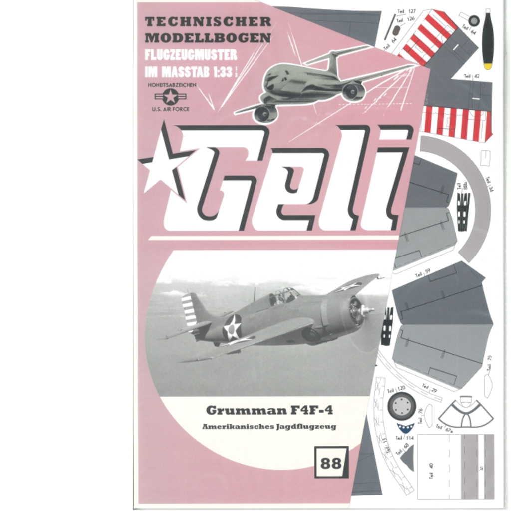 Grumman F4F-4 – Geli-Modellbau