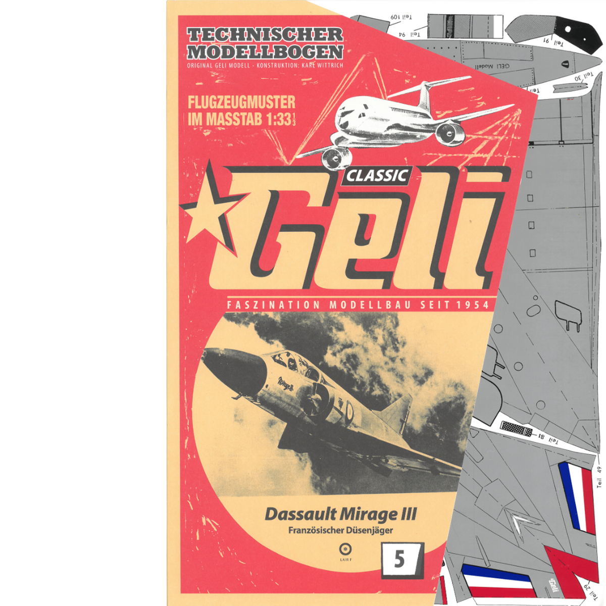 Dassault Mirage III – Geli-Modellbau